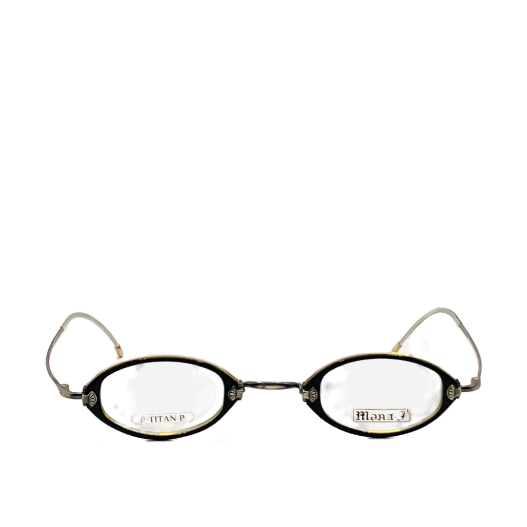 Mona J M012 Titanium Black/Pewter 39/27 – Modern Optix